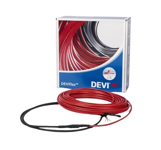 Devi DEVIflex 10T электрический теплый пол (кабель) | применяется в системах «теплый пол ...